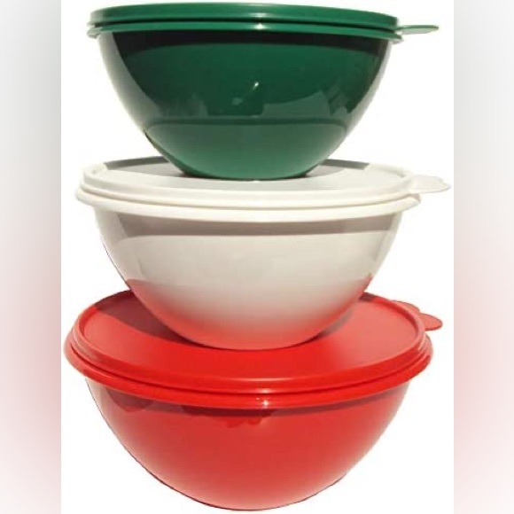Tupperware | Kitchen | Brand New Tupperware 3 Pc Holiday Wonderlier ...
